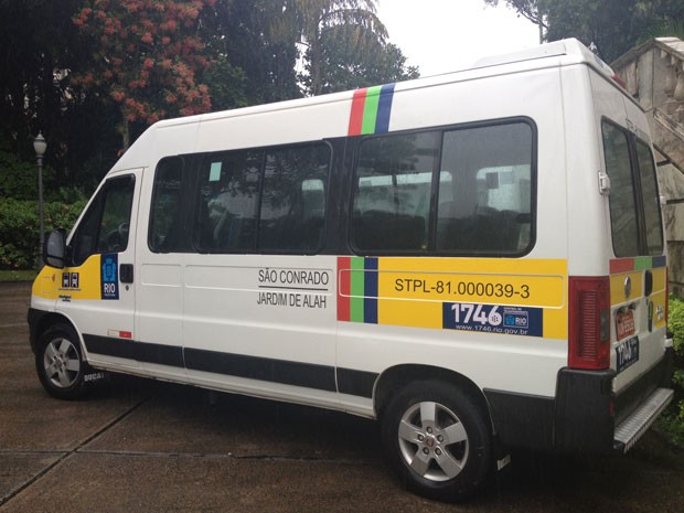 Itinerário de vans muda para melhorar mobilidade no Vidigal ...