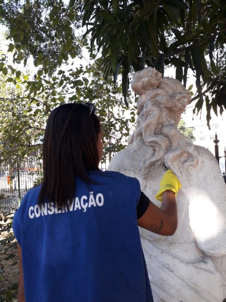 Jardim do Méier: coreto e escultura são recuperados - Prefeitura da ...