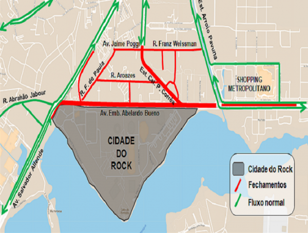 Prefeitura monta esquema especial de trânsito para o Rock In Rio 2019 ...
