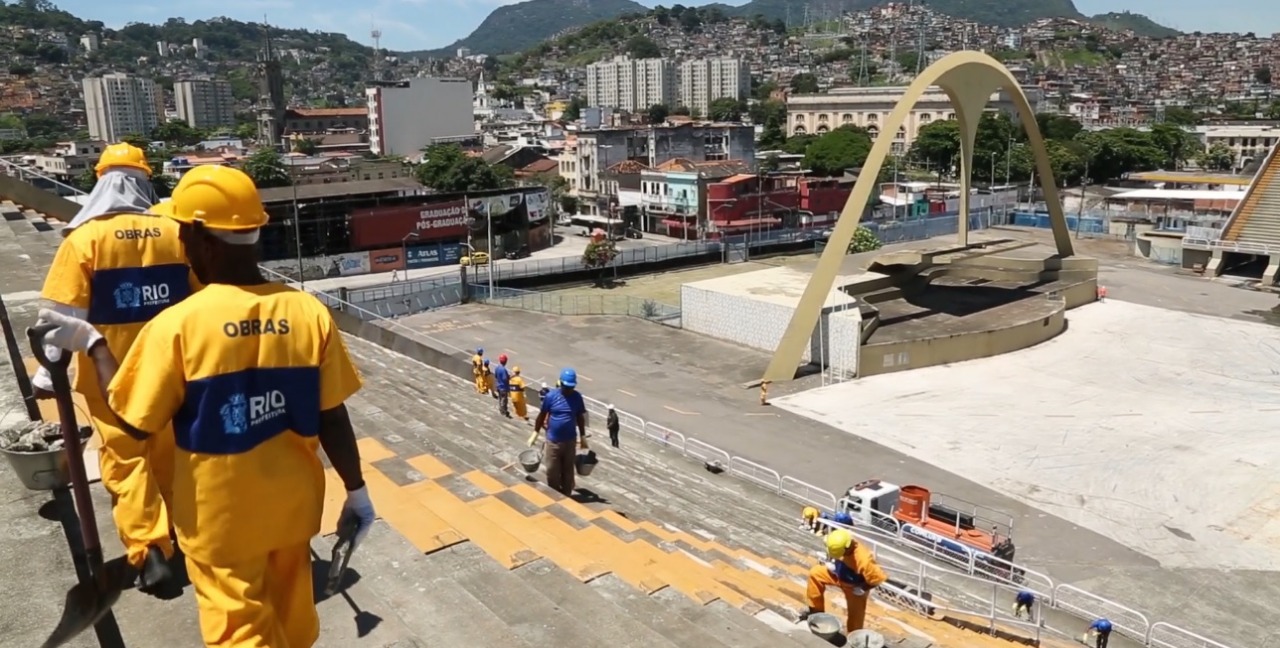 Obra De Recuperação Estrutural Do Sambódromo Para O Carnaval 2020 Passa