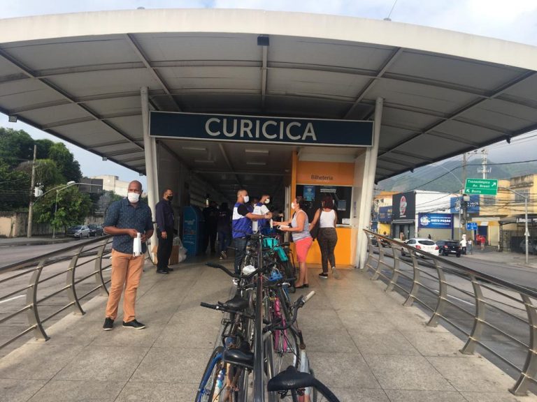 Ação integrada traz melhorias aos serviços do BRT na estação Curicica ...