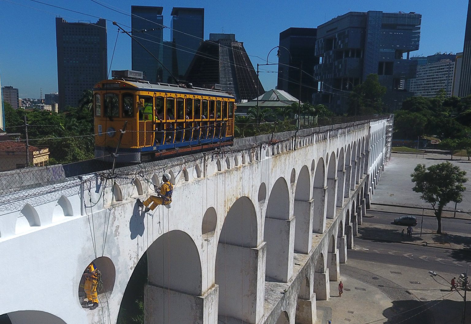 Arcos da Lapa: Prefeitura do Rio conclui a obra de revitalização de um ...