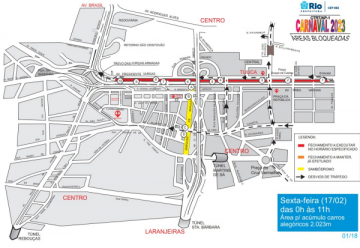 Carnaval 2023: confira o esquema de trânsito montado pela CET-Rio para ...