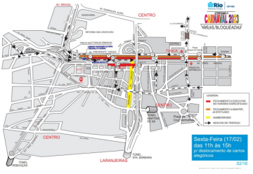 Carnaval 2023: confira o esquema de trânsito montado pela CET-Rio para ...