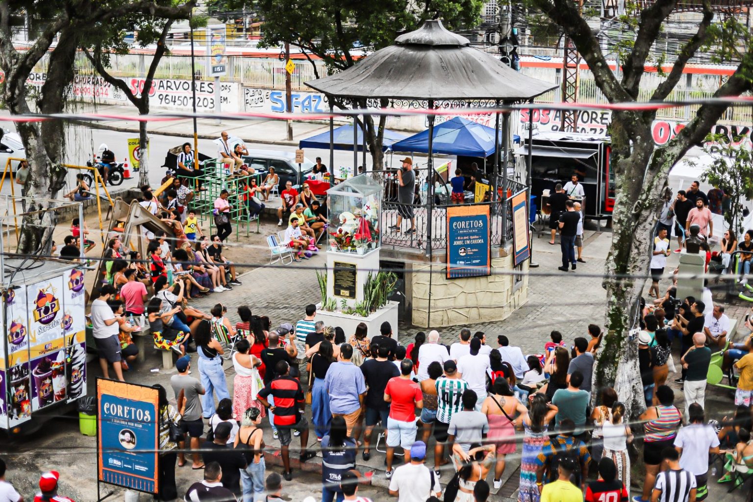 Projeto com aulas públicas resgata o encanto dos coretos e a memória do ...