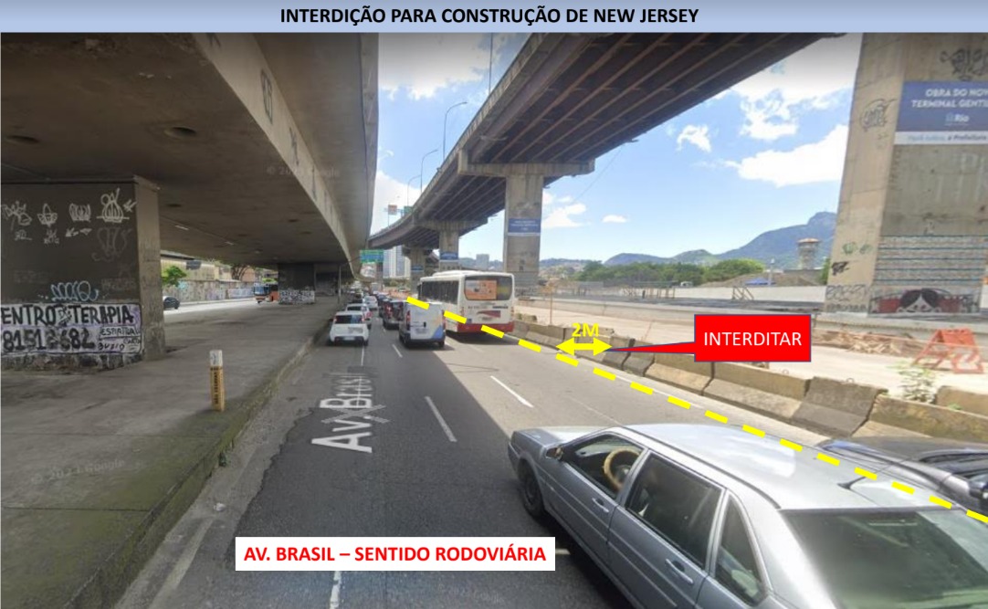 Avenida Brasil terá interdições para obras do Terminal Gentileza ...