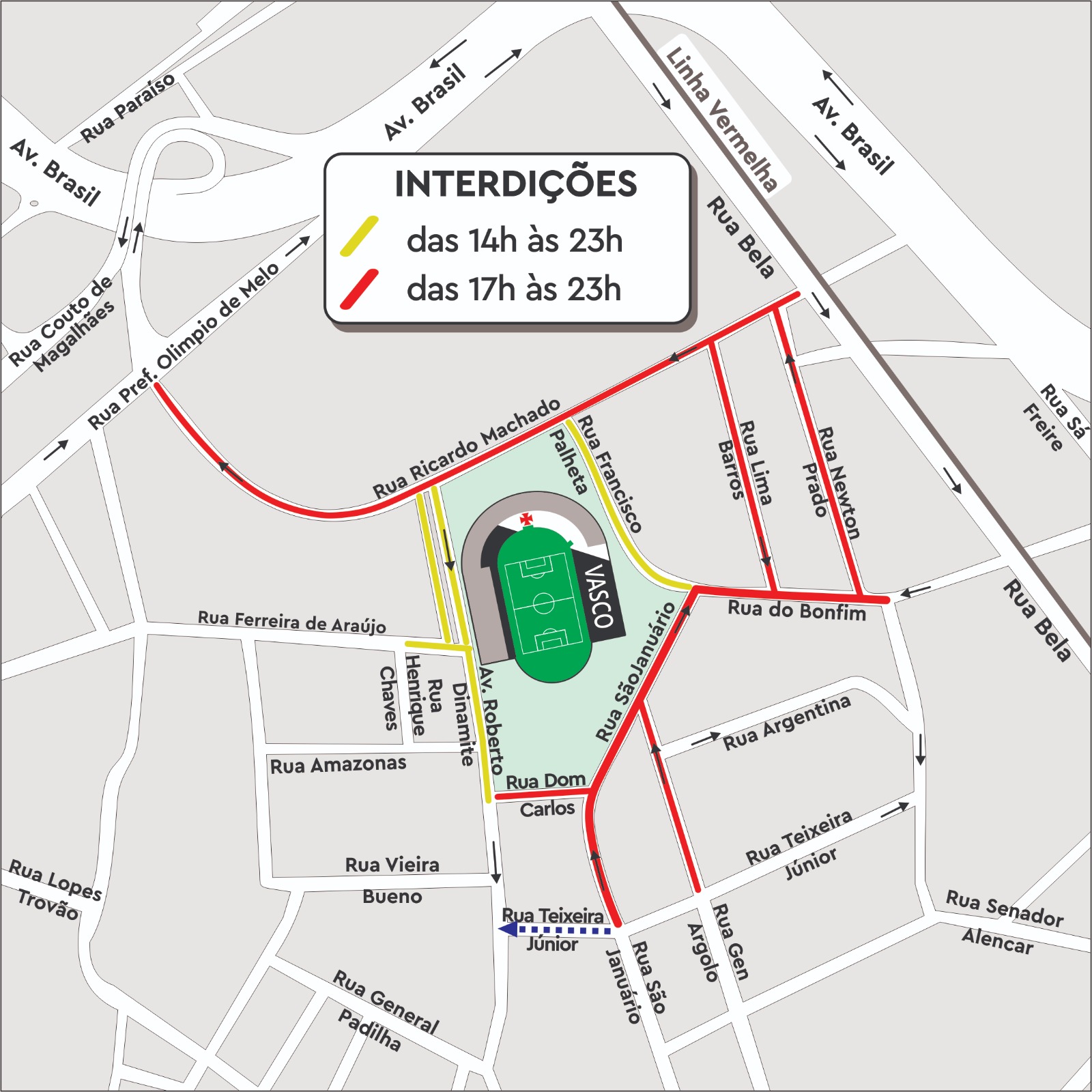 CET-Rio divulga esquema de trânsito para o jogo do Botafogo em São ...