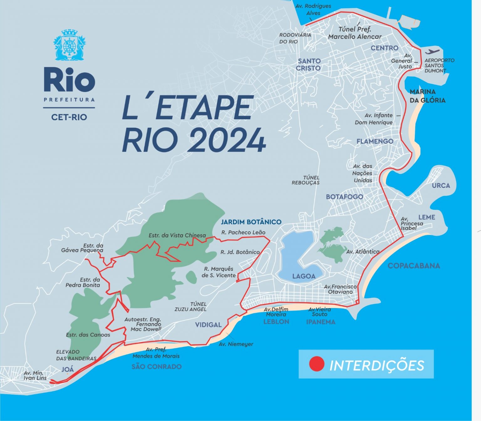 CET-Rio monta esquema especial de trânsito para corrida ciclística em ...