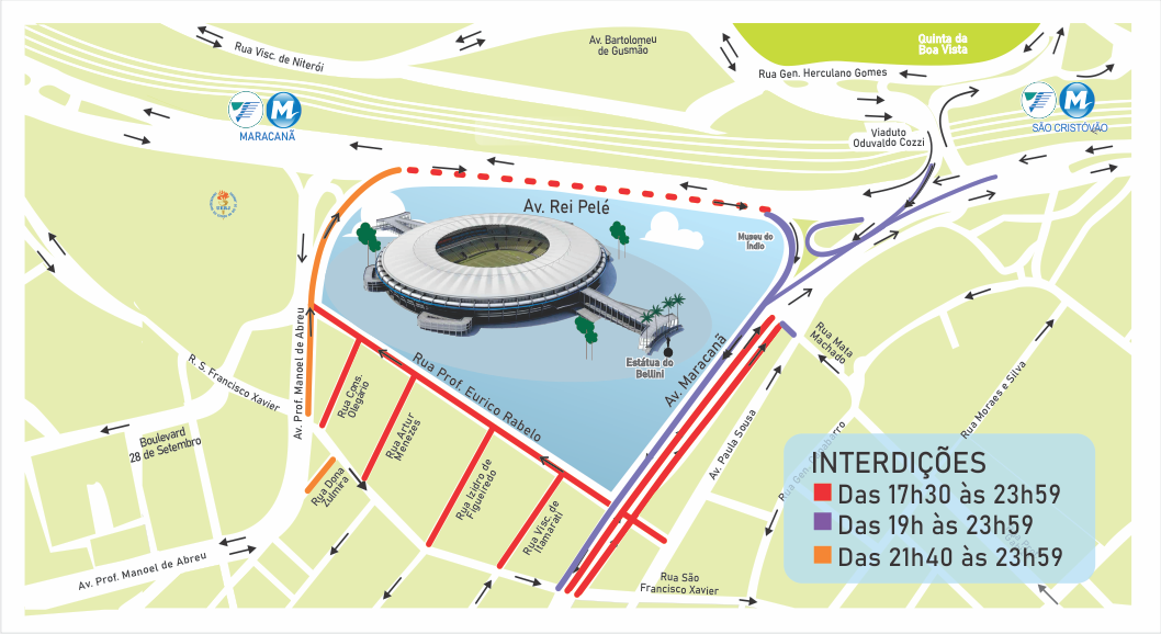 CET-Rio sets up traffic plan for the game between Botafogo and Criciúma ...