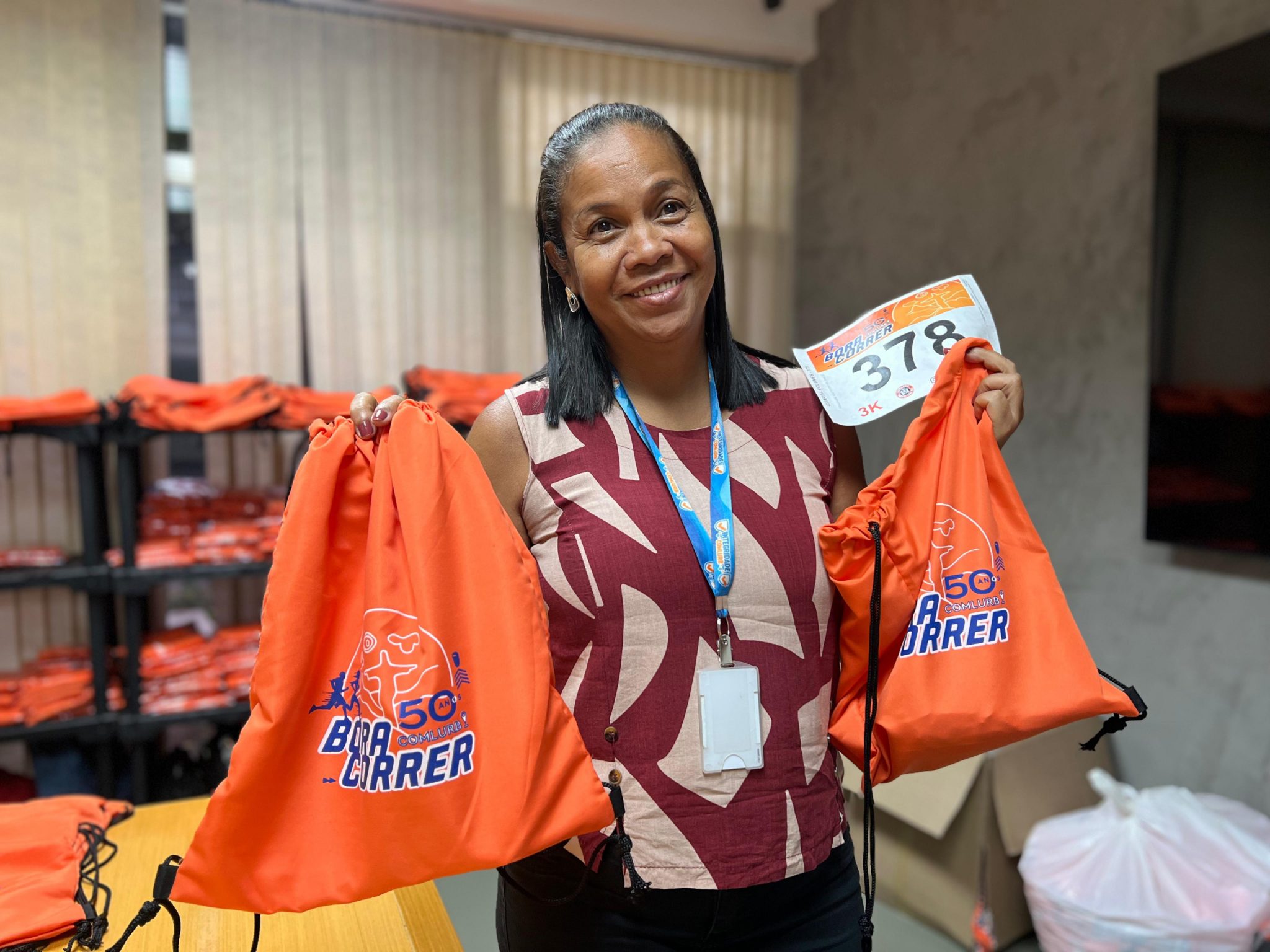 Sunday there will be a race for Comlurb employees on Copacabana Beach ...