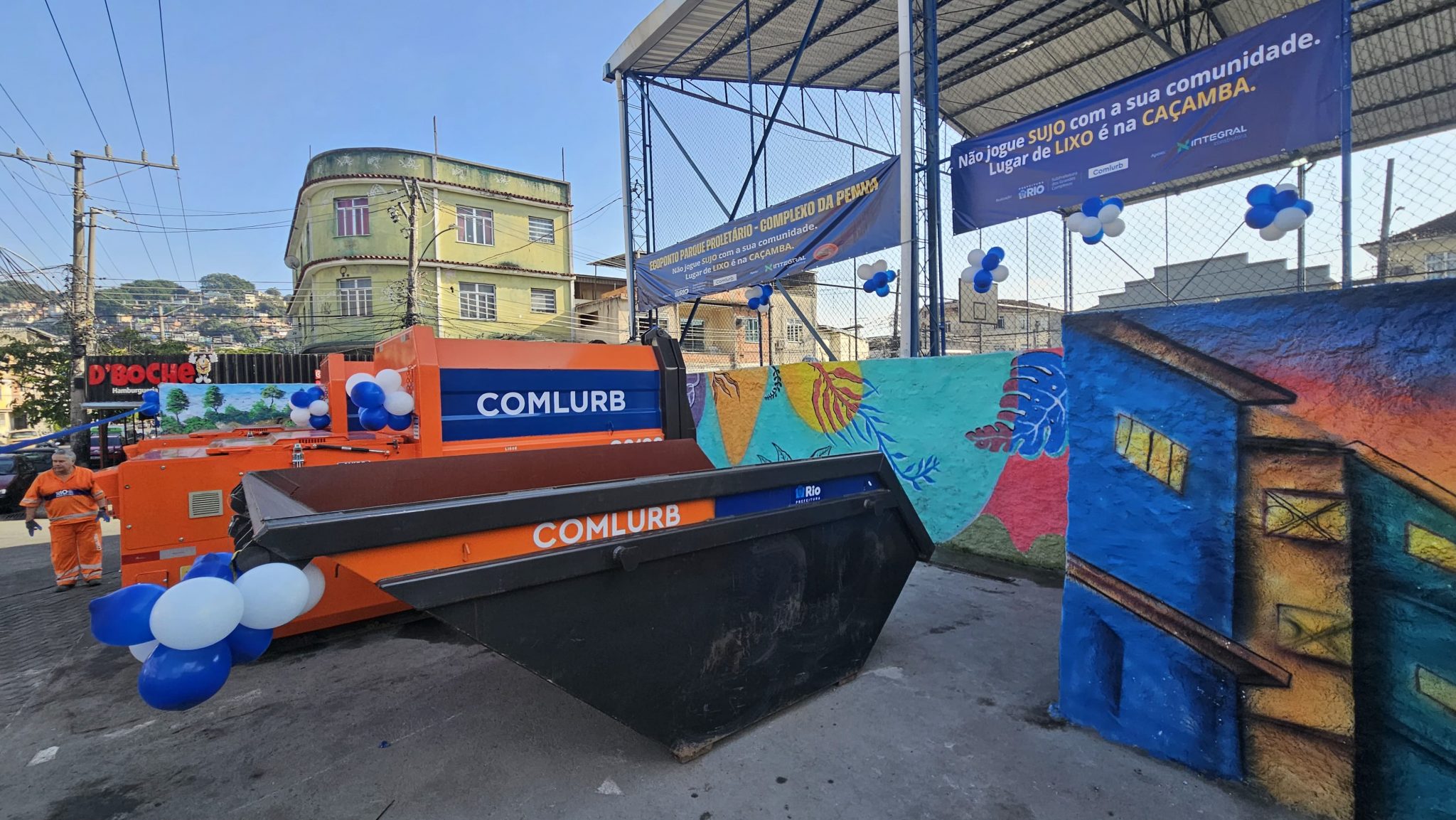 Subprefeitura dos Grandes Complexos e Comlurb inauguram Ecoponto no ...